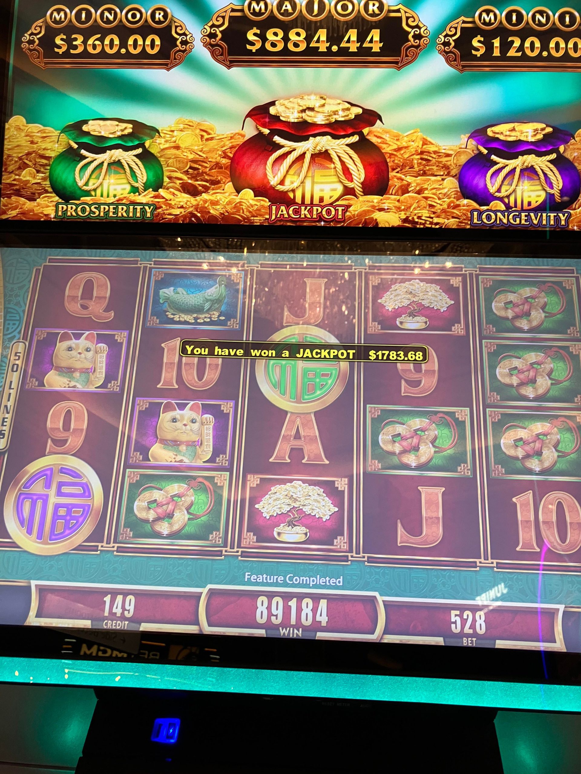 Last spin got my first handpay ever (Park MGM, Vegas) : gambling ...